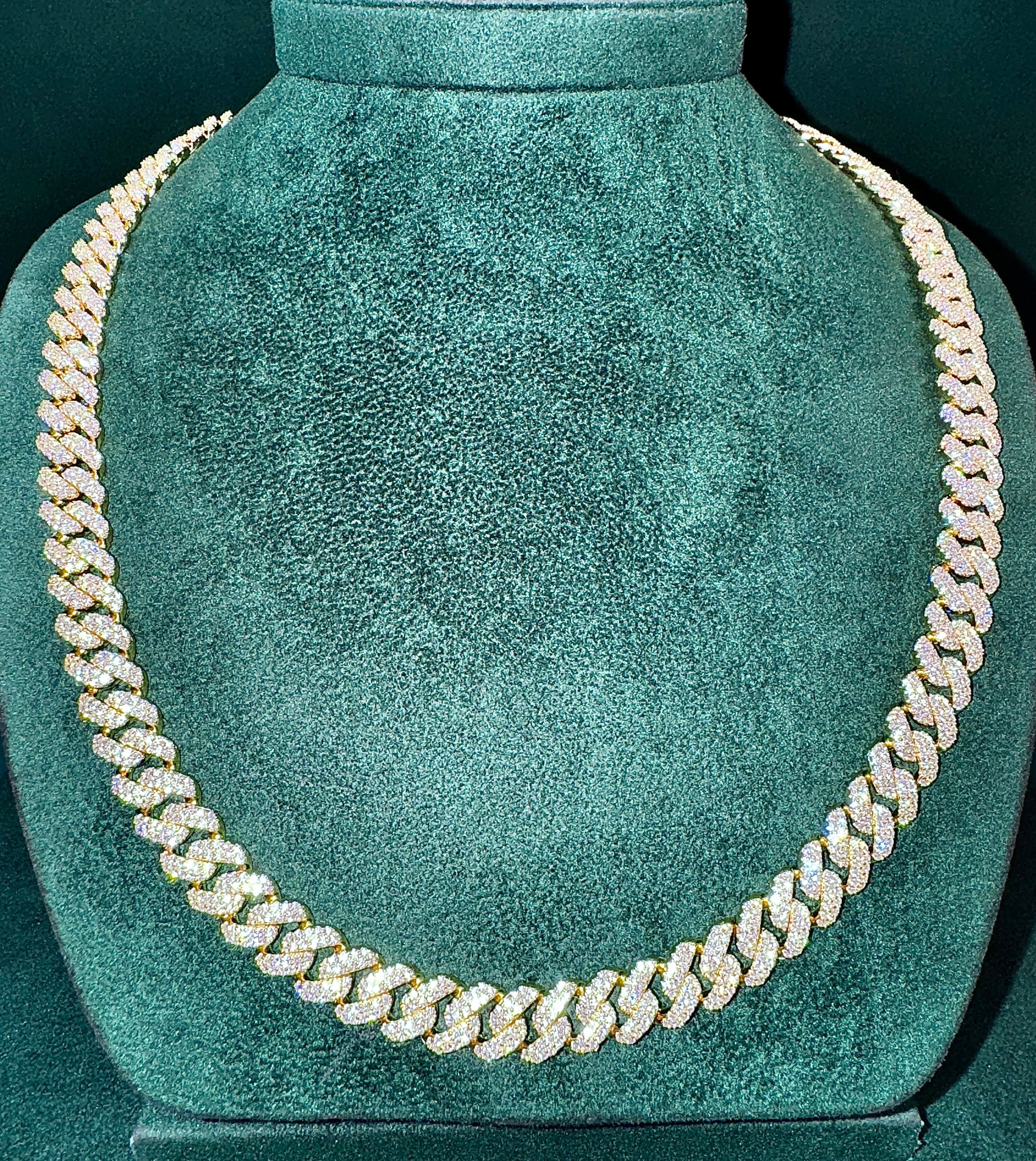 The Gold Luxx 10mm Cuban Link Chain – AVM GEMS